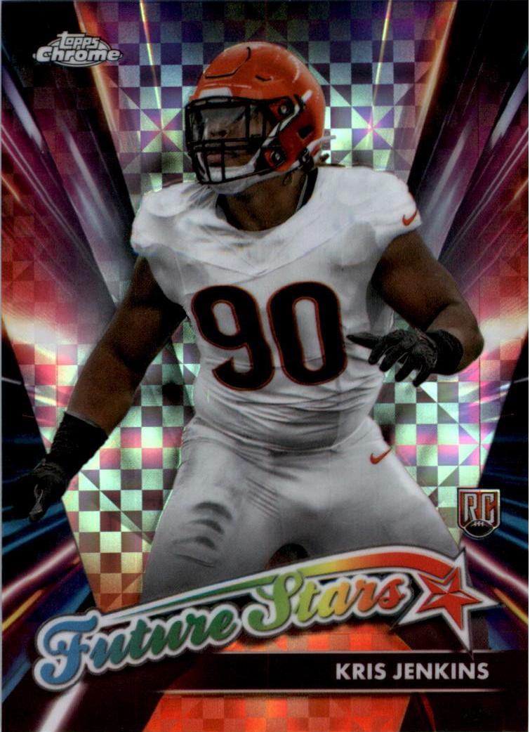 Kris Jenkins [X-Fractor] #FS-23 Prices | 2024 Topps Chrome Future Stars ...