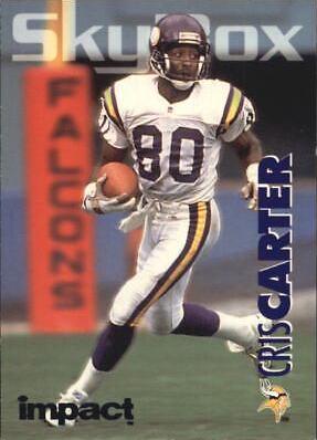 Cris Carter [Colors] #188 Prices | 1993 Skybox Impact | Football Cards