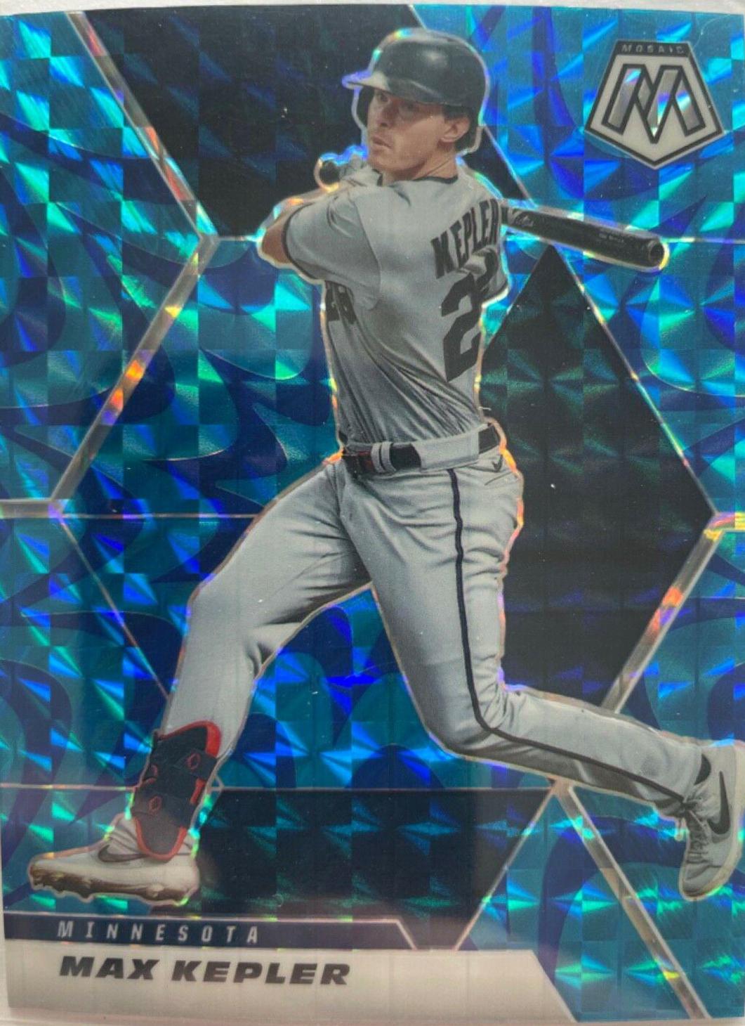 Max Kepler [Reactive Blue Mosaic] #58 Prices | 2021 Panini Mosaic ...