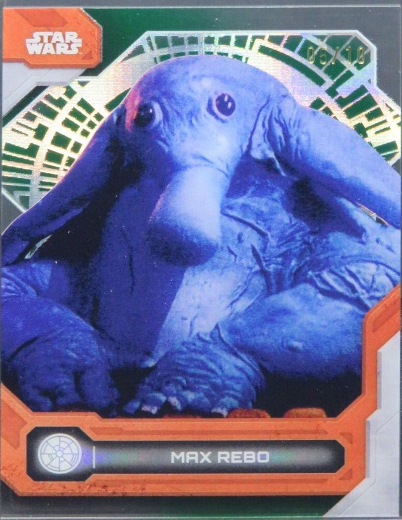 Max Rebo [Hyperspace Green] #70 Prices | Star Wars 2024 Topps High-Tek ...