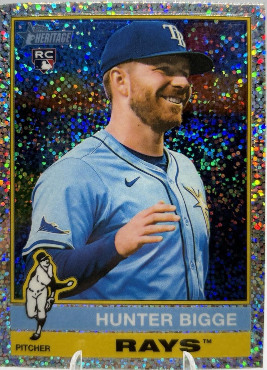 Hunter Bigge [Silver Sparkle Variation] #256 Prices | 2025 Topps ...