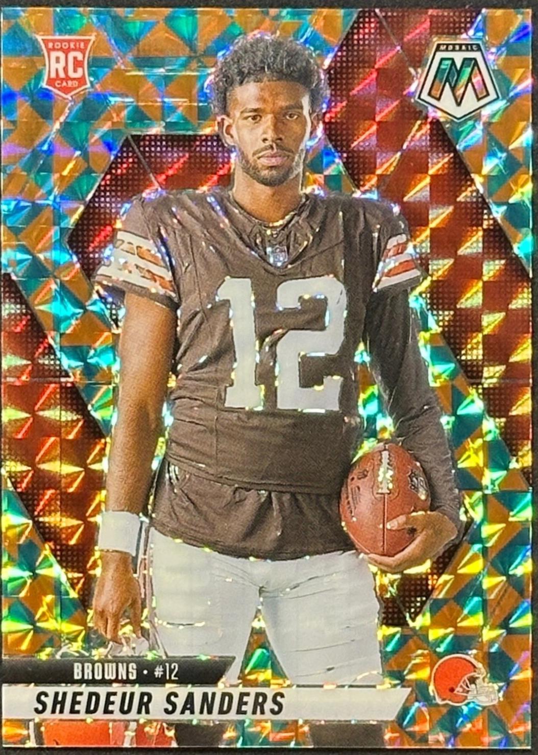 Shedeur Sanders [Mosaic Tessellation Rookie Variation] #290 Prices ...