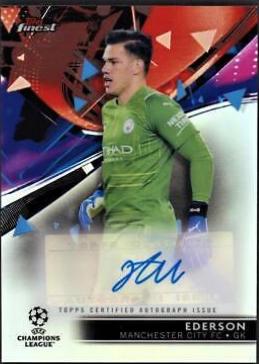 Ederson #BA-E Prices | 2021 Topps Finest UEFA Champions League ...