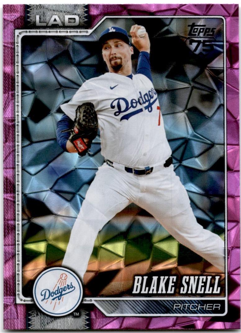 Blake Snell [Pink Diamante] #340 Prices | 2026 Topps | Baseball Cards