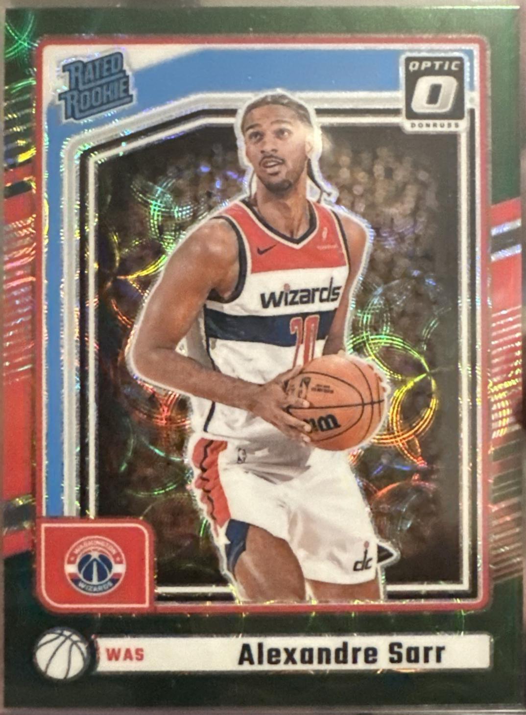 Alexandre Sarr [Scope Optic Holo] #215 Prices | 2024 Panini Donruss ...