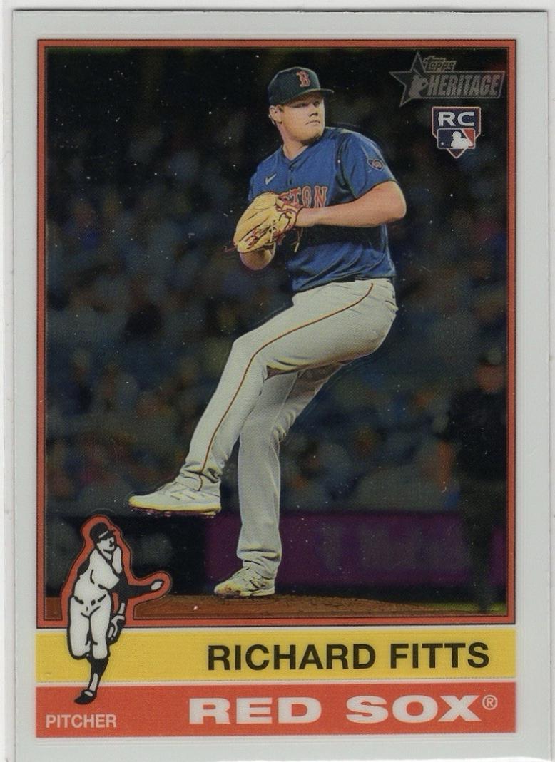 Richard Fitts #471 Prices [Rookie] | 2025 Topps Heritage | Baseball Cards