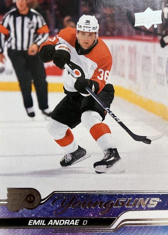 Emil Andrae #466 Prices [Rookie] | 2023 Upper Deck | Hockey Cards