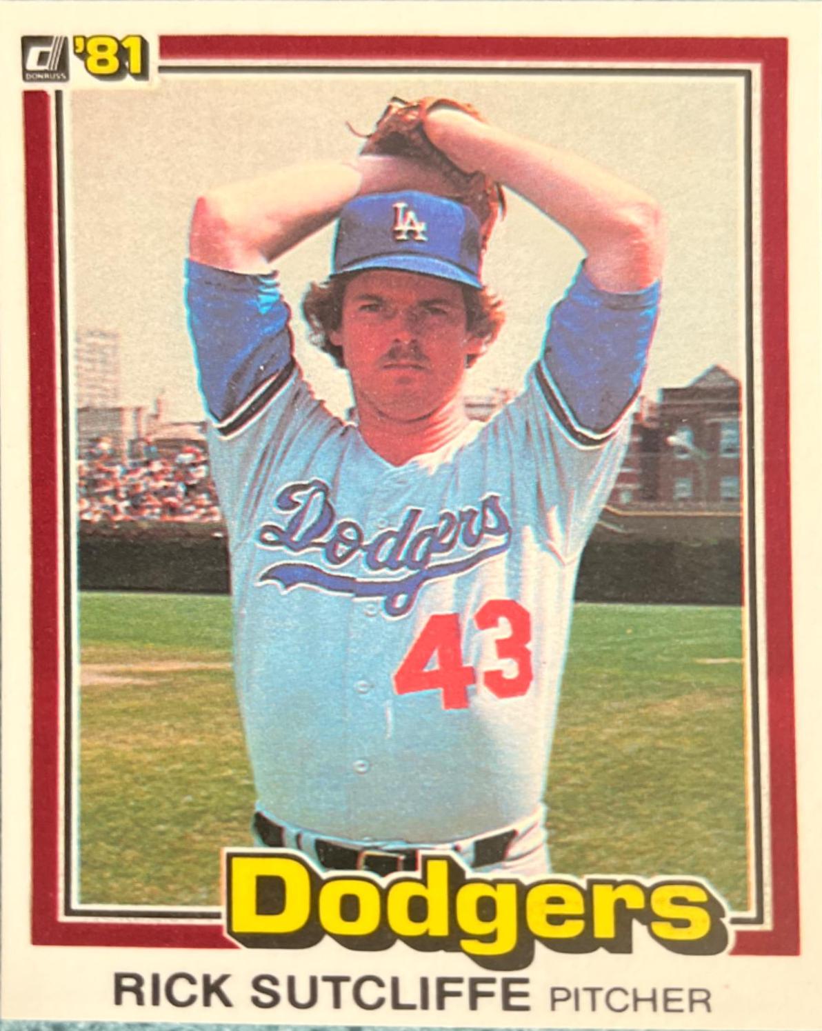 Rick Sutcliffe #418 Prices | 1981 Donruss | Baseball Cards