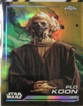 Plo Koon [Gold Refractor] #147 Prices | Star Wars 2024 Topps Chrome ...