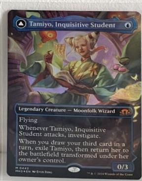 Tamiyo, Inquisitive Student // Tamiyo, Seasoned Scholar [Foil] #242 ...