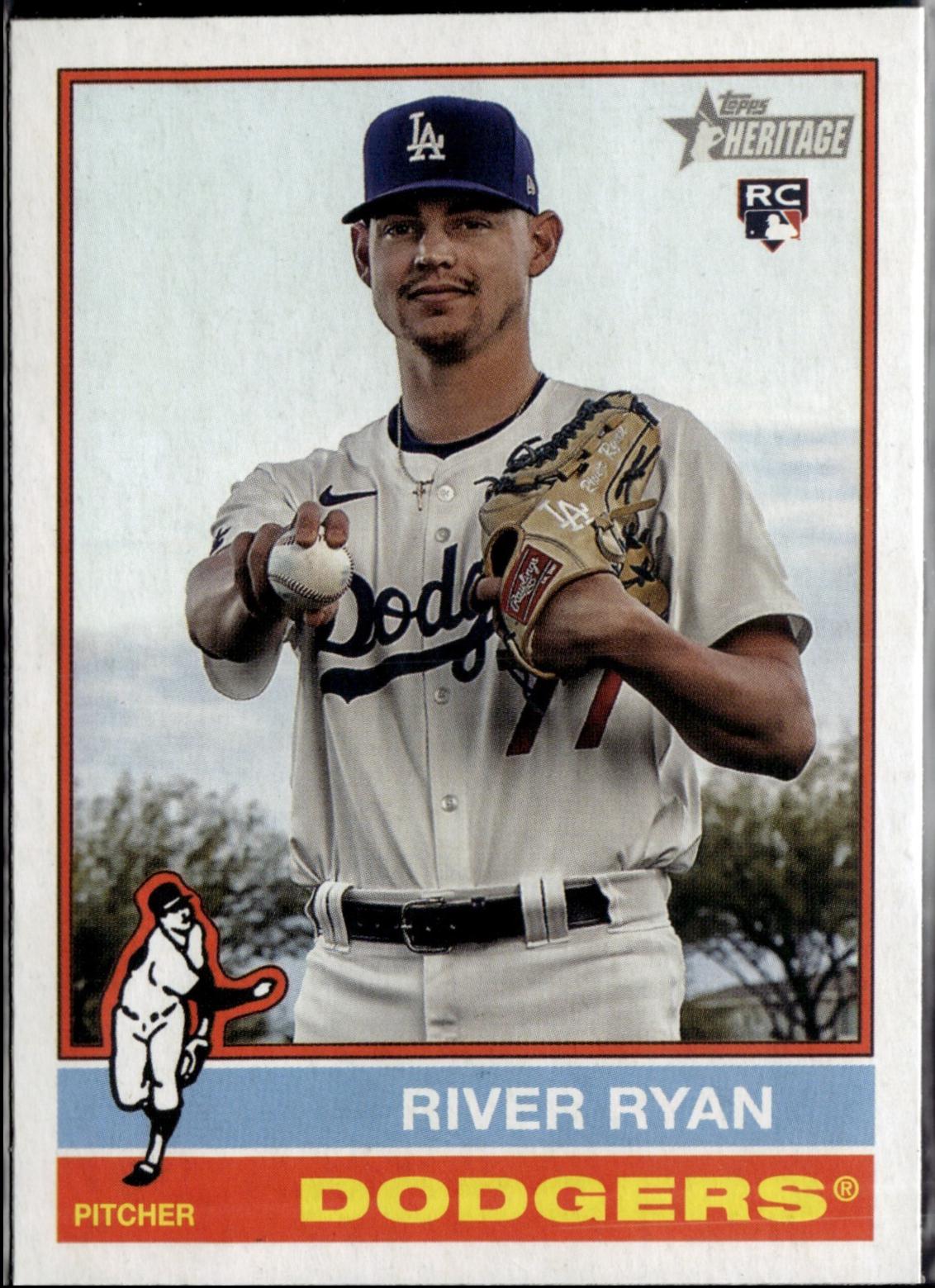 River Ryan #45 Prices [Rookie] | 2025 Topps Heritage | Baseball Cards