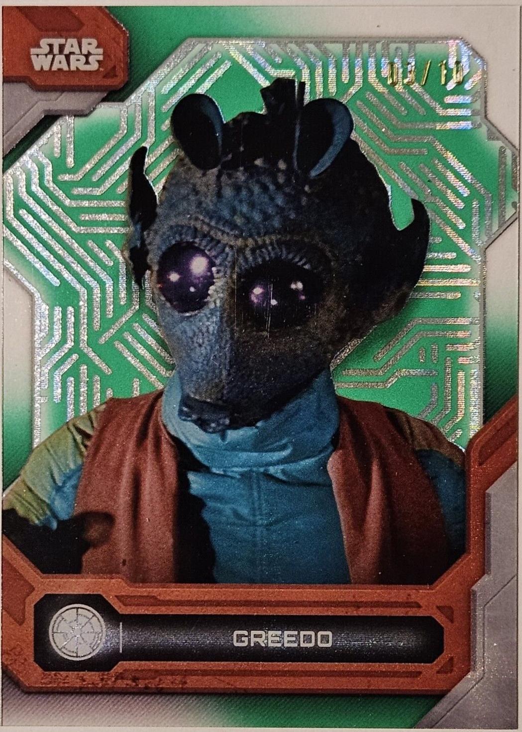 Greedo [Death Star Interior] #44 Prices | Star Wars 2024 Topps High-Tek ...