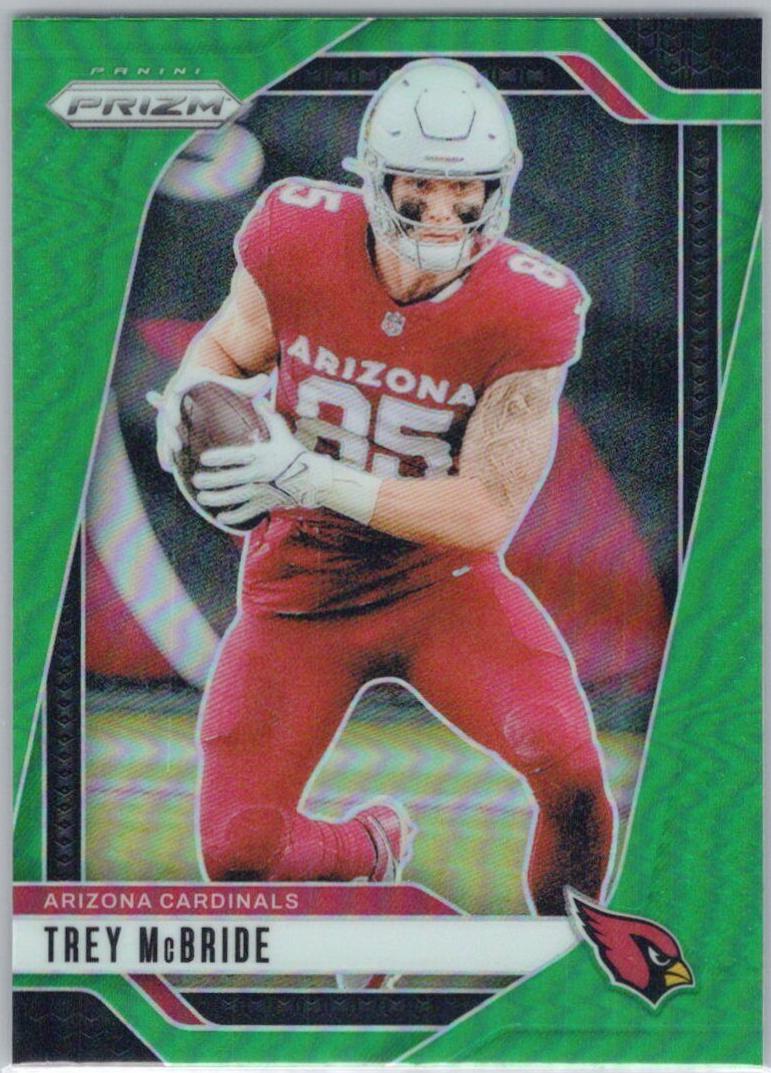 Trey McBride [Green] #4 Prices | 2024 Panini Prizm | Football Cards