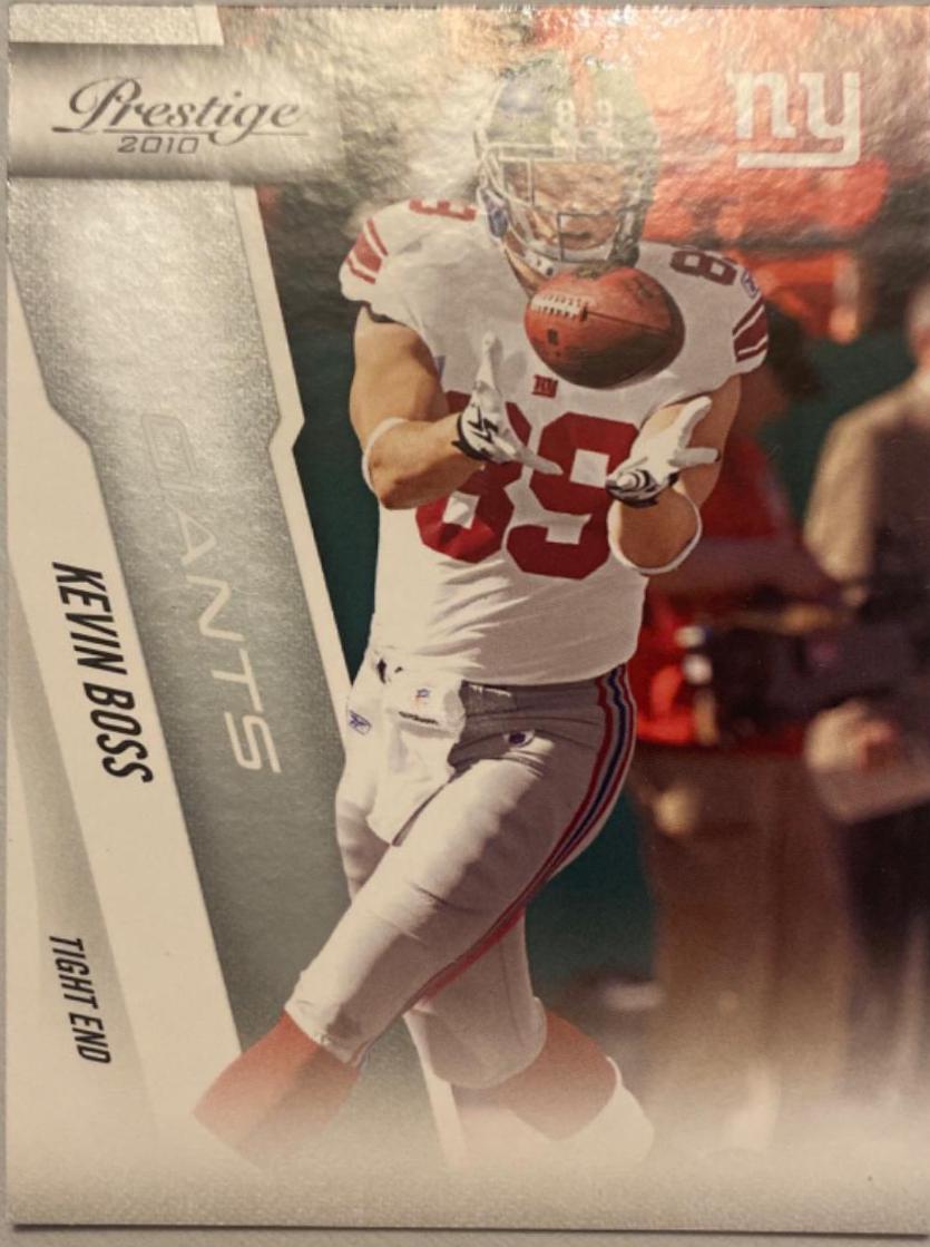 Kevin Boss #131 Prices | 2010 Panini Prestige | Football Cards