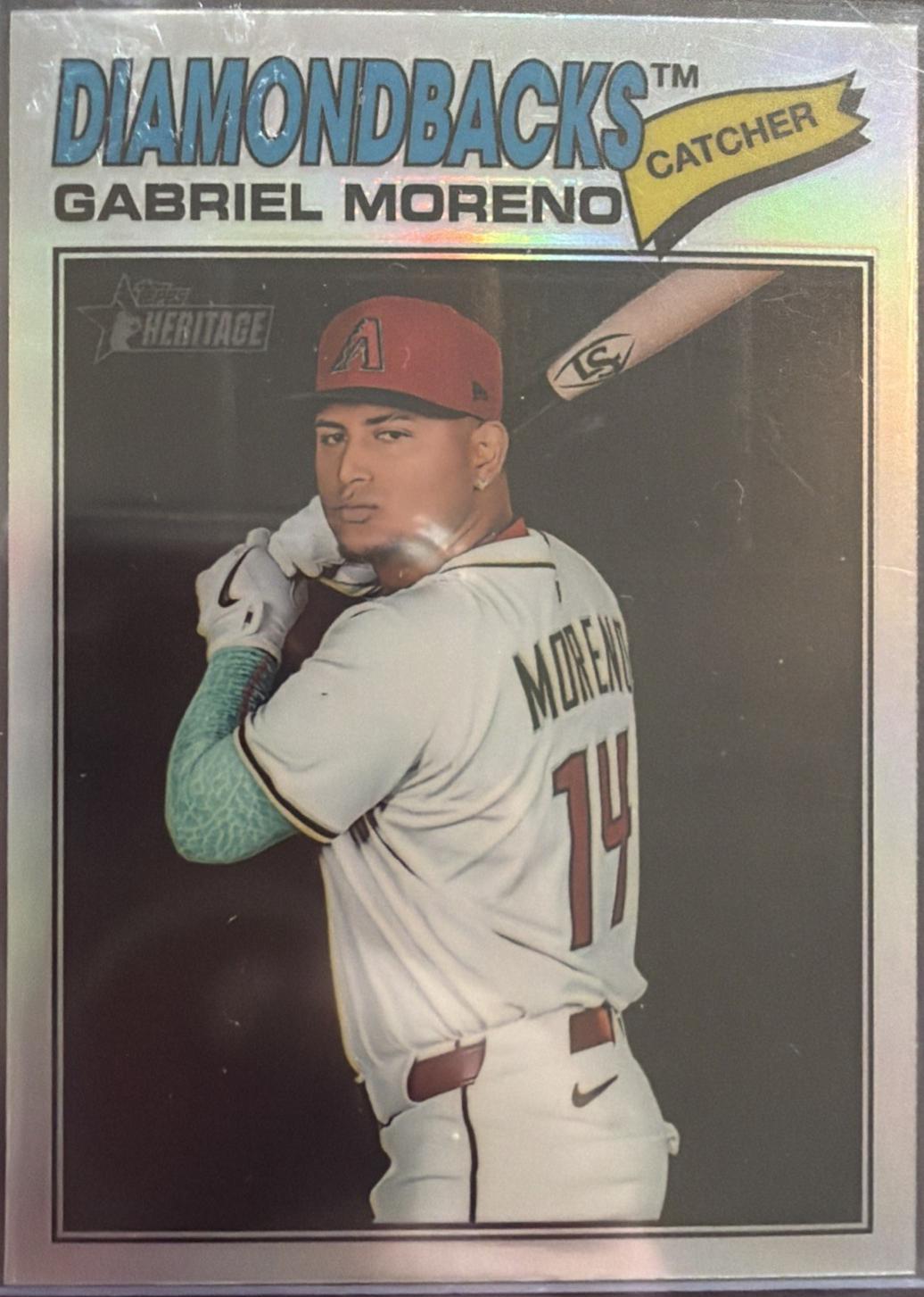 Gabriel Moreno [Chrome] #361 Prices | 2026 Topps Heritage | Baseball Cards