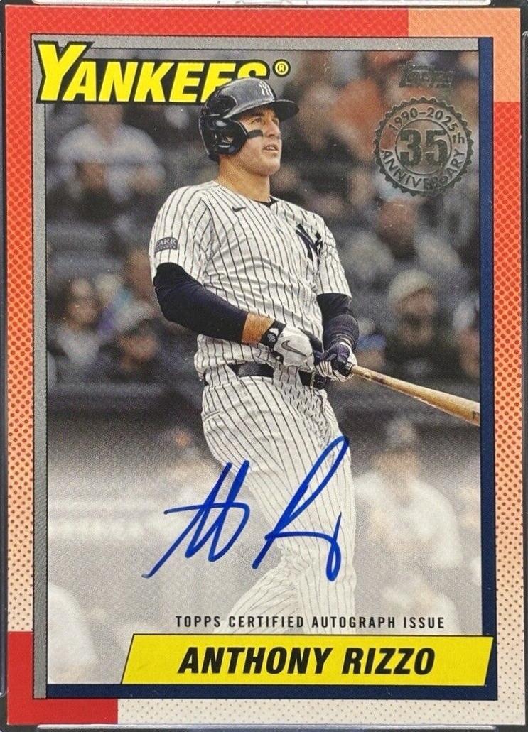 Anthony Rizzo [Platinum] #90A-AR Prices | 2025 Topps 1990 Autograph ...