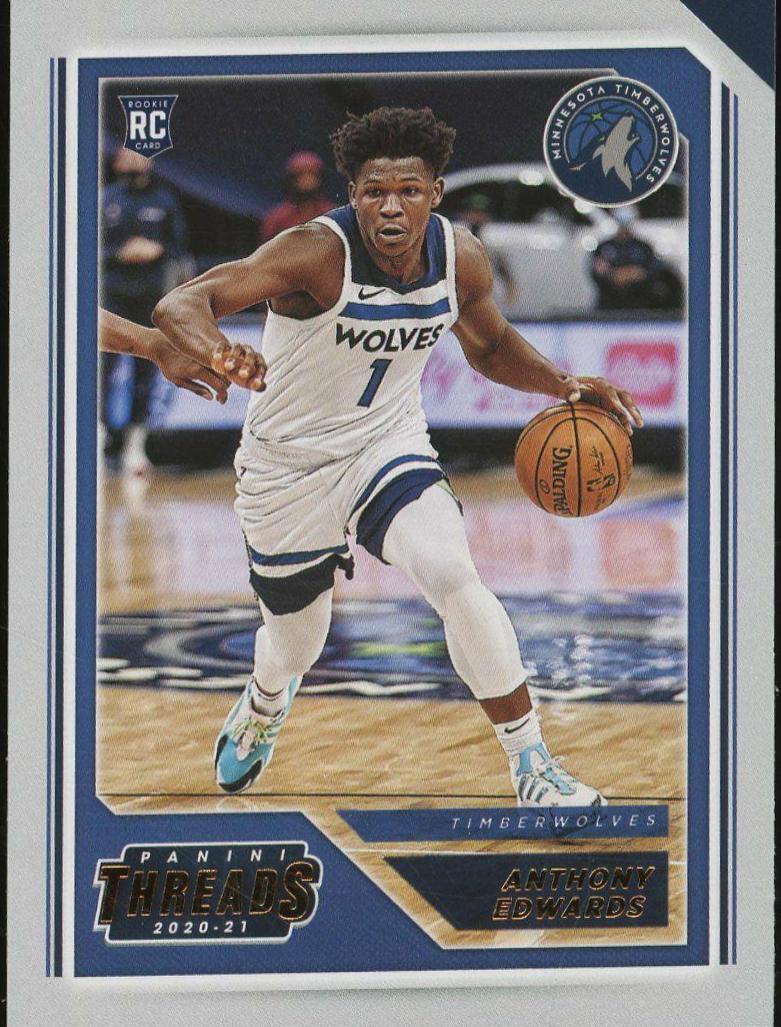 Anthony Edwards [Bronze] #87 Prices [Rookie] | 2020 Panini Chronicles ...