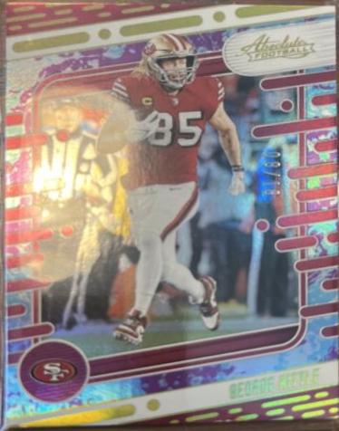 George Kittle [Purple] #92 Prices | 2024 Panini Absolute | Football Cards