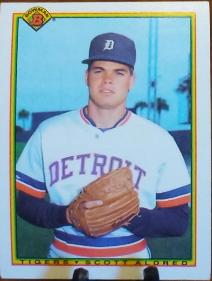 Scott Aldred #344 Prices [Rookie] | 1990 Bowman | Baseball Cards