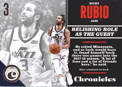 Ricky Rubio #41 Prices | 2017 Panini Chronicles | Basketball Cards