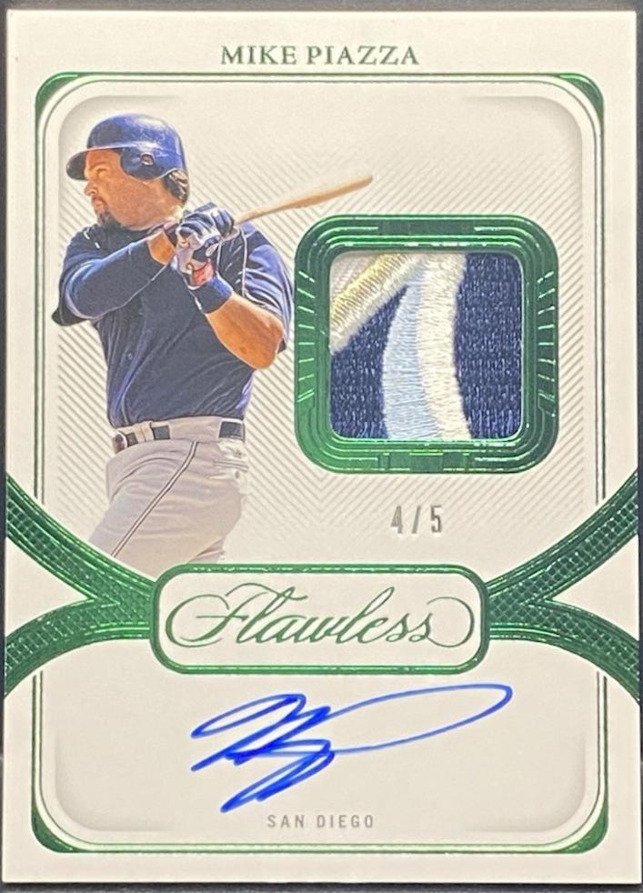 Mike Piazza [Emerald] #PPV-MP Prices | 2024 Panini Flawless Prime Patch ...