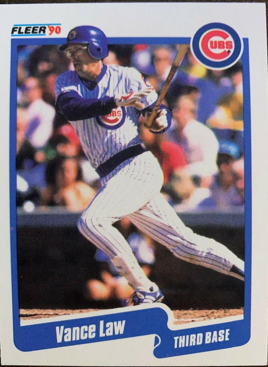 Vance Law #36 Prices | 1990 Fleer | Baseball Cards