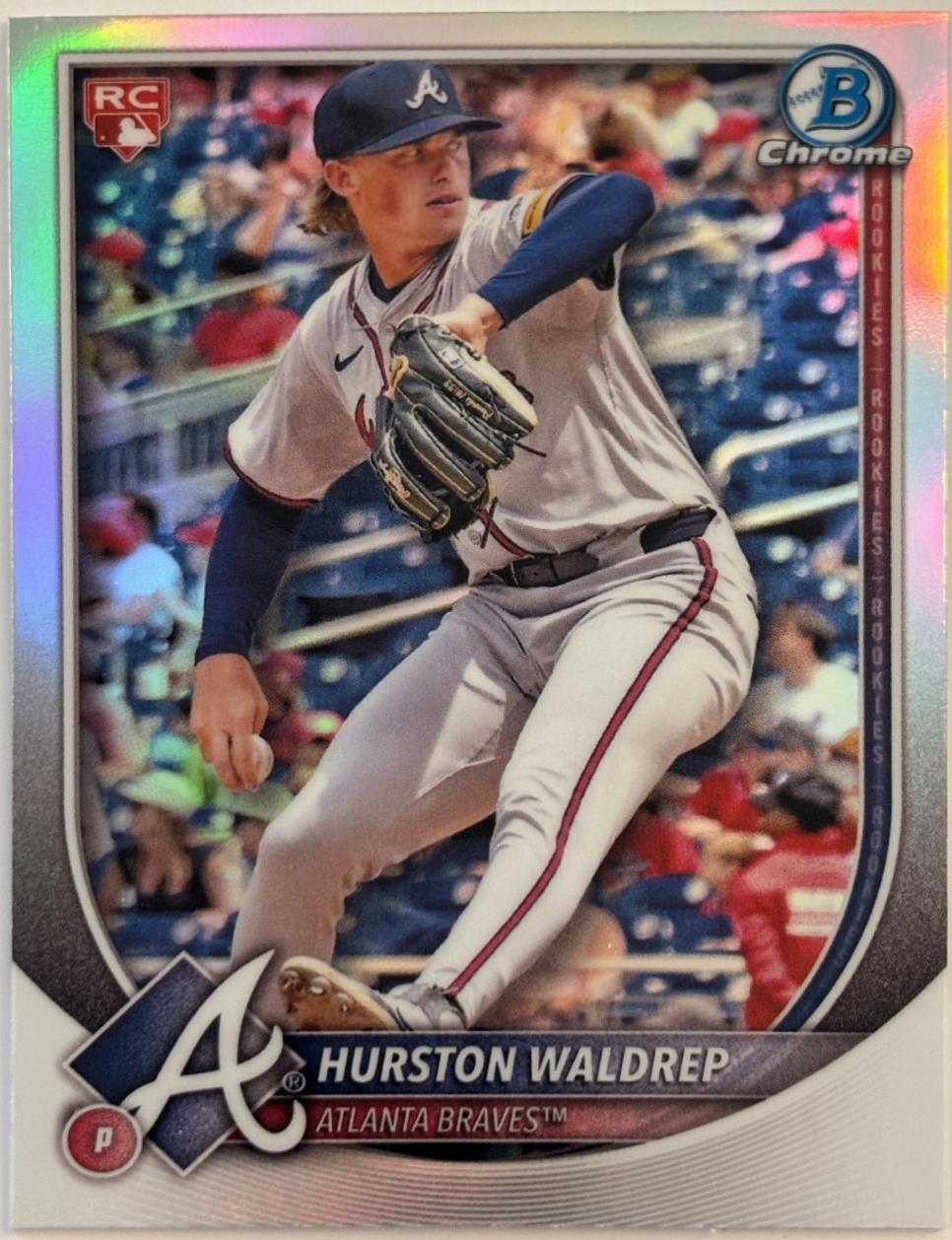 Hurston Waldrep [Red Rookie Redemption] #61 Prices | 2025 Bowman ...