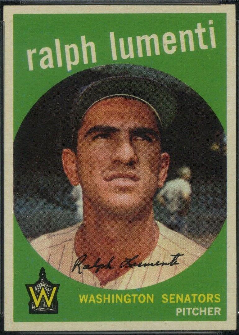 Ralph Lumenti [With Option Statement] #316 Prices | 1959 Topps ...