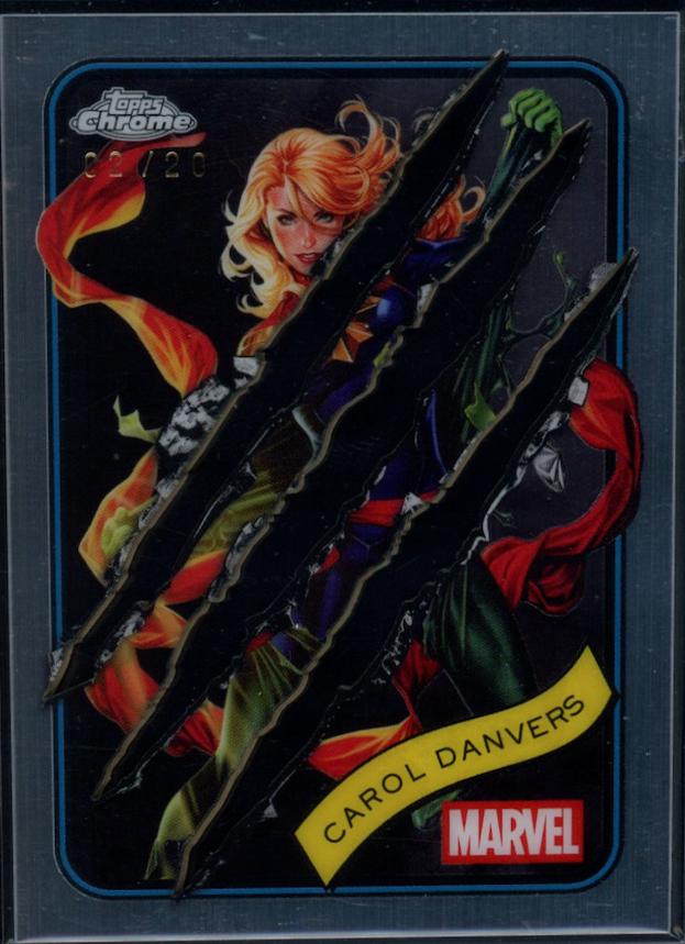 Carol Danvers [Clawed] #172 Prices | Marvel 2025 Topps Chrome | Marvel ...