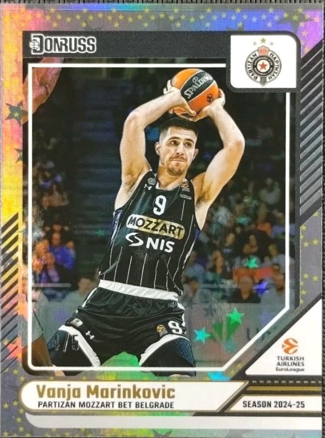 Vanja Marinkovic [Yellow Stars] #128 Prices | 2024 Panini Donruss ...
