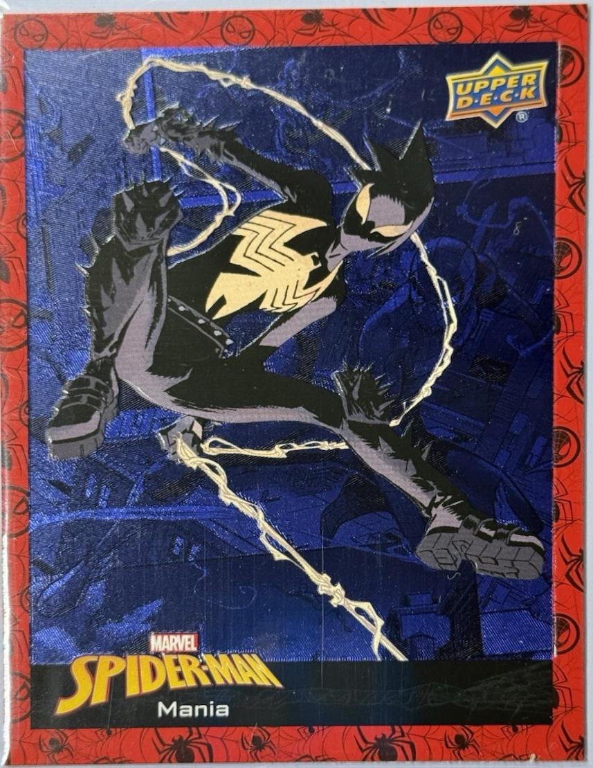 Mania [Blue] #30 Prices | Marvel 2024 Upper Deck Spider-Man | Marvel Cards