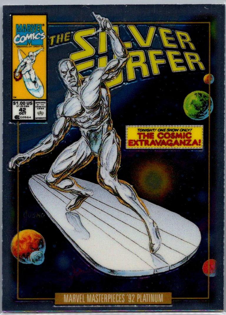 Silver Surfer [Variant] #90-V Prices | Marvel 2024 SkyBox Masterpieces ...