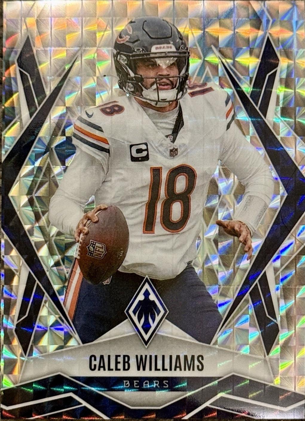 Caleb Williams [Silver Pyramids] #11 Prices | 2025 Panini Phoenix ...