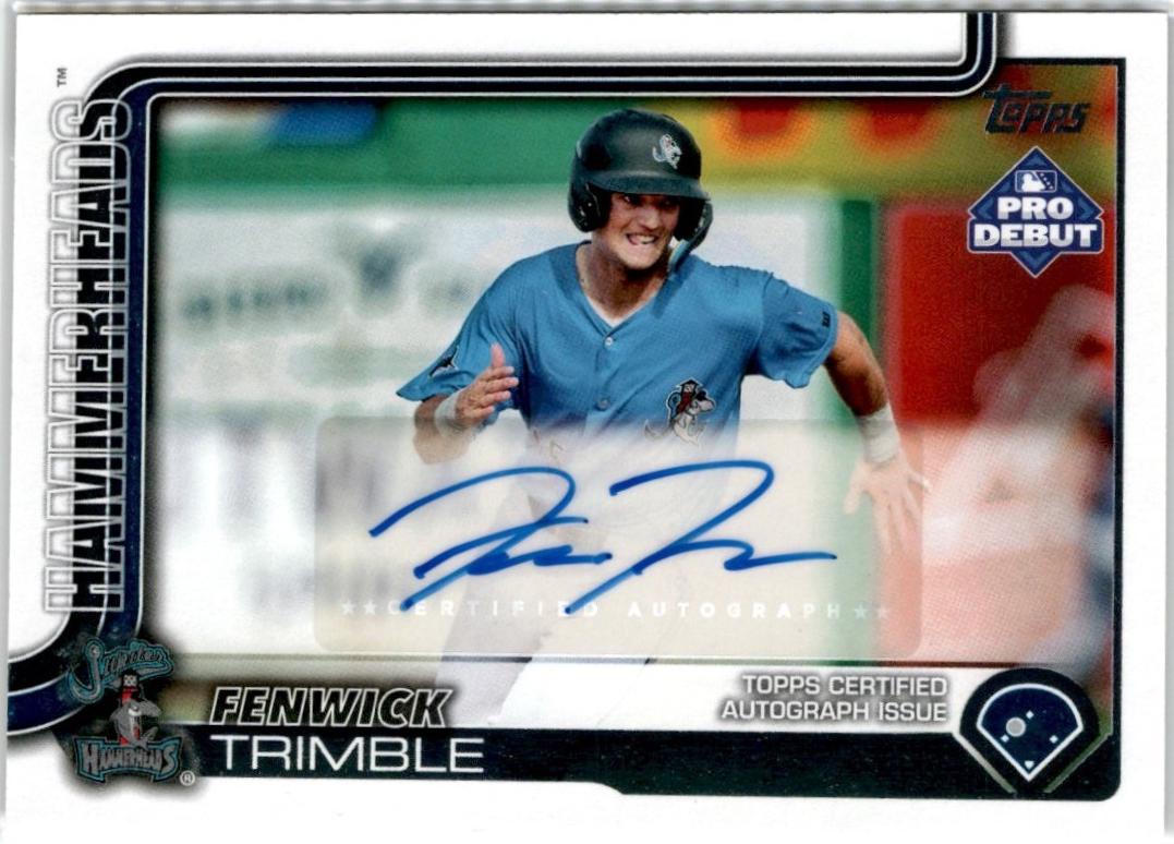 Fenwick Trimble [Autograph] #PD-29 Prices | 2025 Topps Pro Debut ...