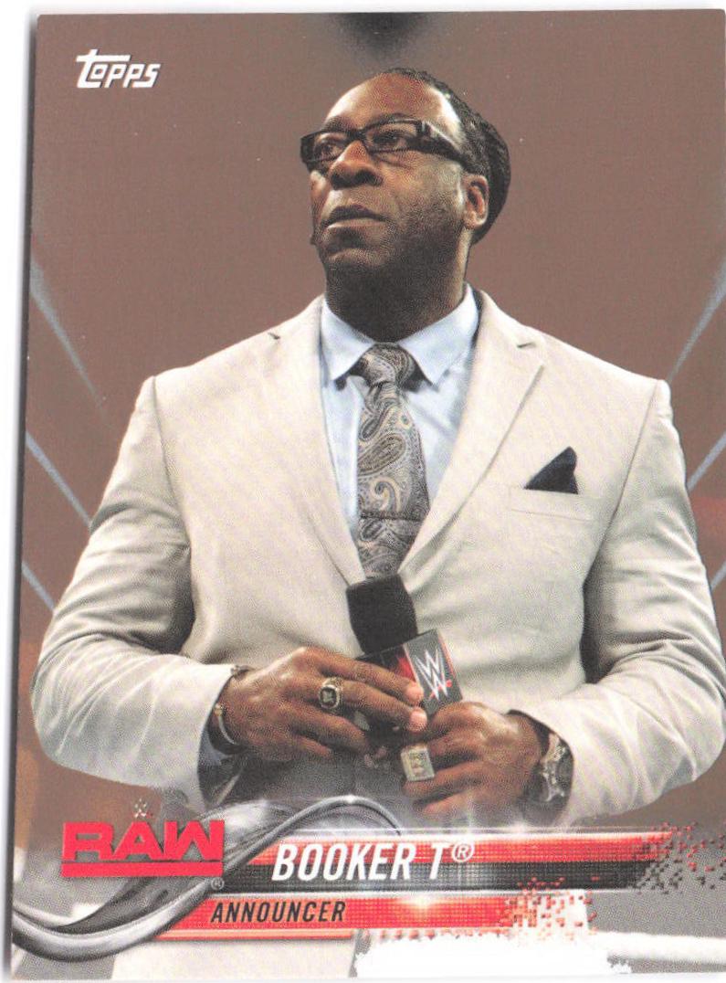 Booker T [Bronze] #16 Prices | 2018 Topps WWE | Wrestling Cards