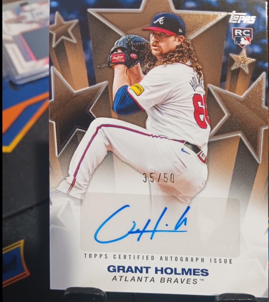 Grant Holmes [Gold] #BSA2-GH Prices | 2025 Topps Baseball Stars ...