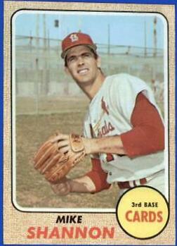 Mike Shannon #445 Prices | 1968 Topps | Baseball Cards