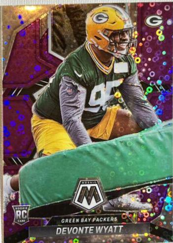 Devonte Wyatt [No Huddle Purple] #376 Prices | 2022 Panini Mosaic ...