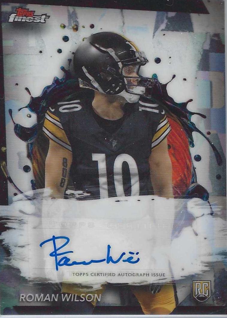 Roman Wilson [Refractor] #RFA-RW Prices | 2024 Topps Finest Rookie ...