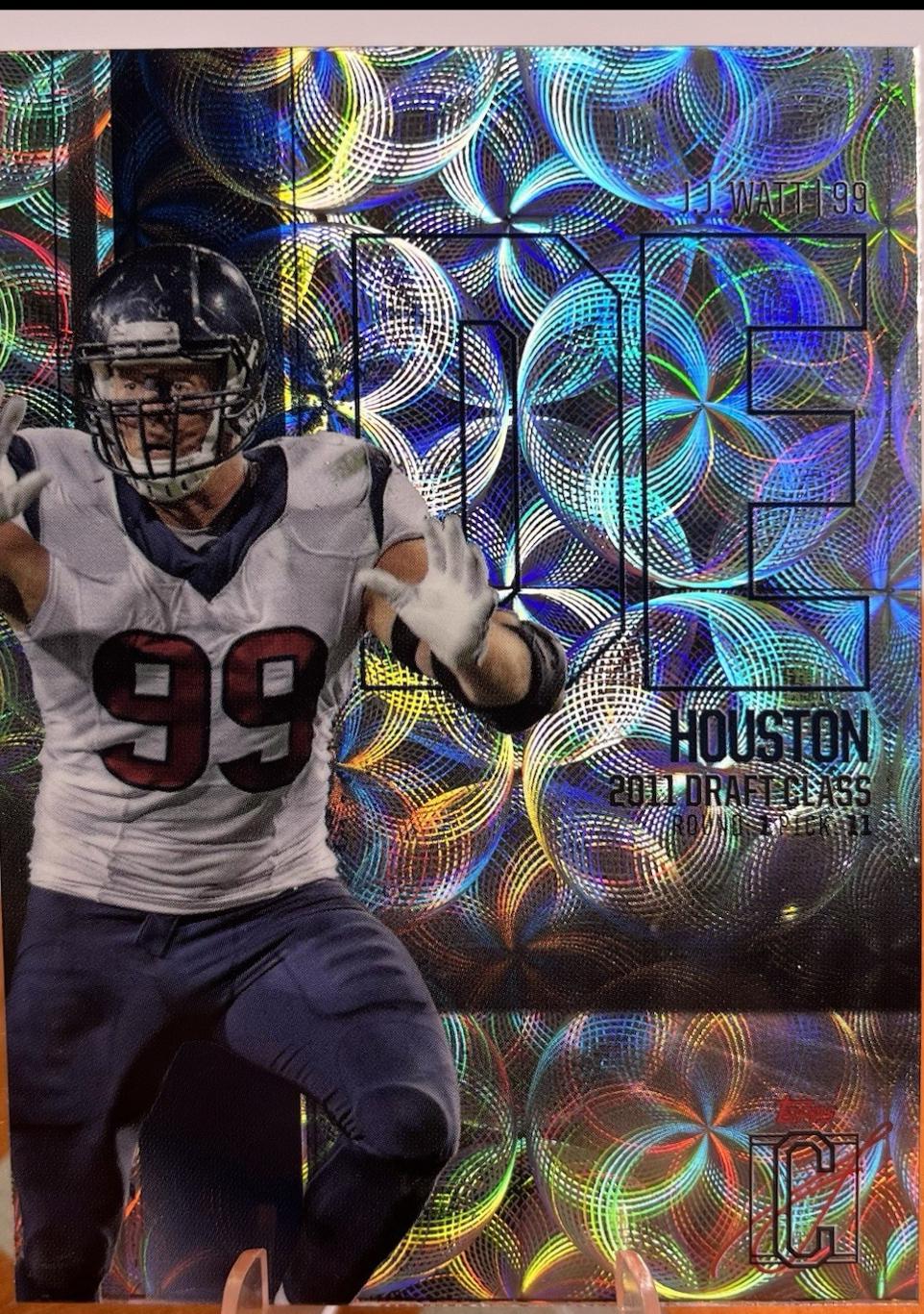 J.J. Watt #BCV-19 Prices | 2024 Topps Signature Class Veteran Chrome ...