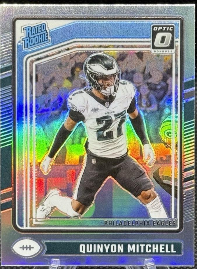 Quinyon Mitchell [Holo] #282 Prices | 2024 Panini Donruss Optic ...