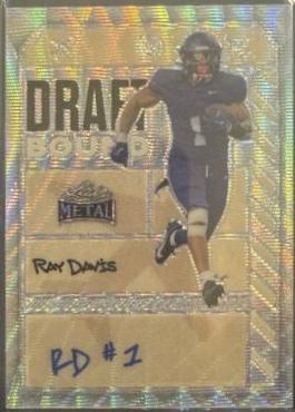Ray Davis [Silver Wave] #DB-RD1 Prices | 2024 Leaf Metal Draft Bound ...