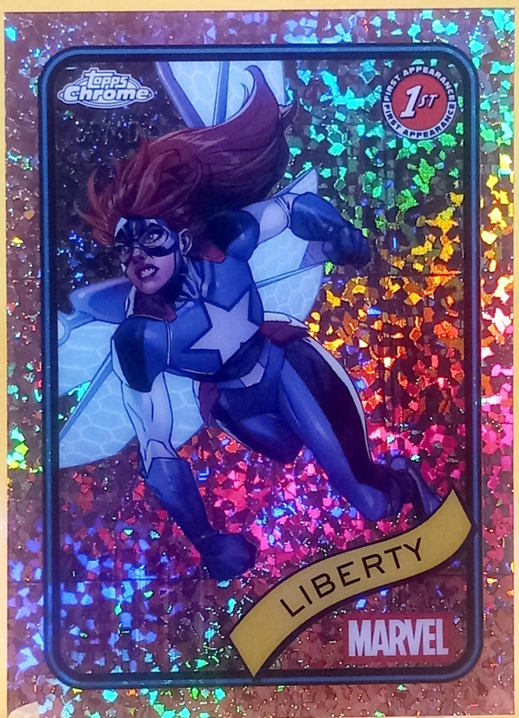 Liberty [Rose Gold Mini Diamonds] #198 Prices | Marvel 2025 Topps ...