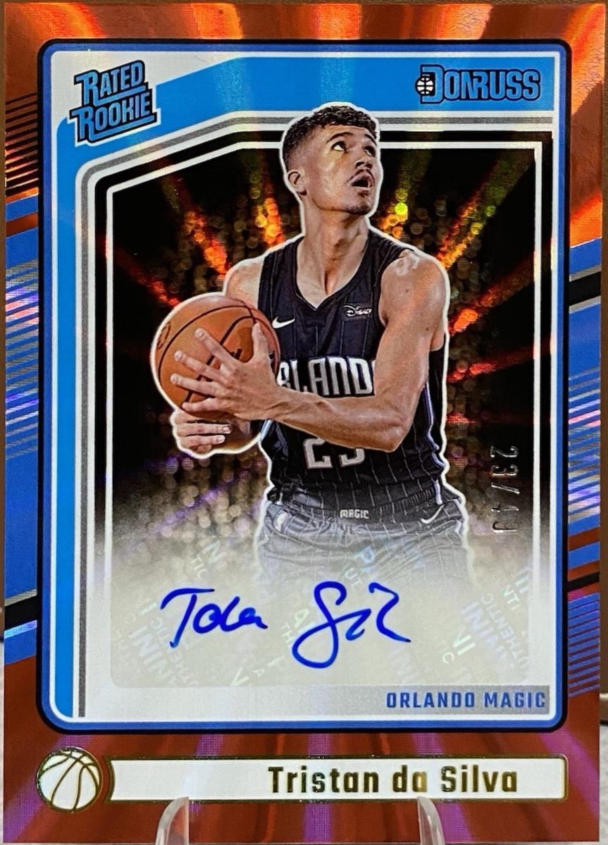 Tristan da Silva [Holo Red Laser Signature] #260 Prices | 2024 Panini ...