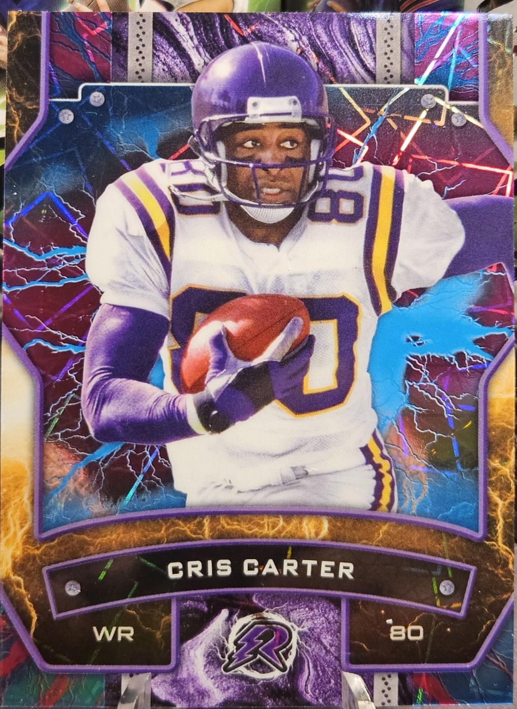 Cris Carter [Sky Blue Pink Shock] #62 Prices | 2024 Topps Resurgence ...