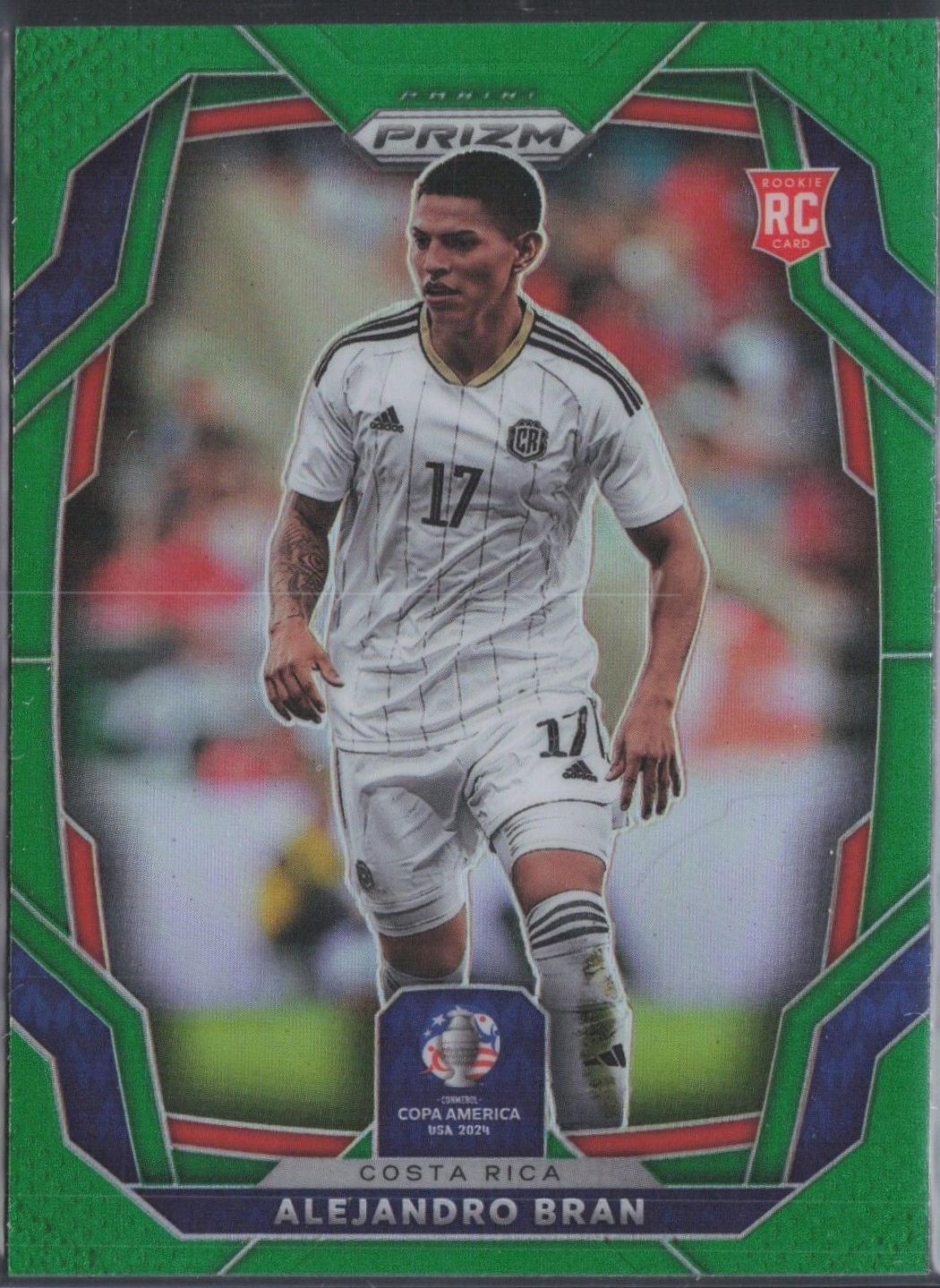 Alejandro Bran [Green] #184 Prices | 2024 Panini Prizm Copa America ...