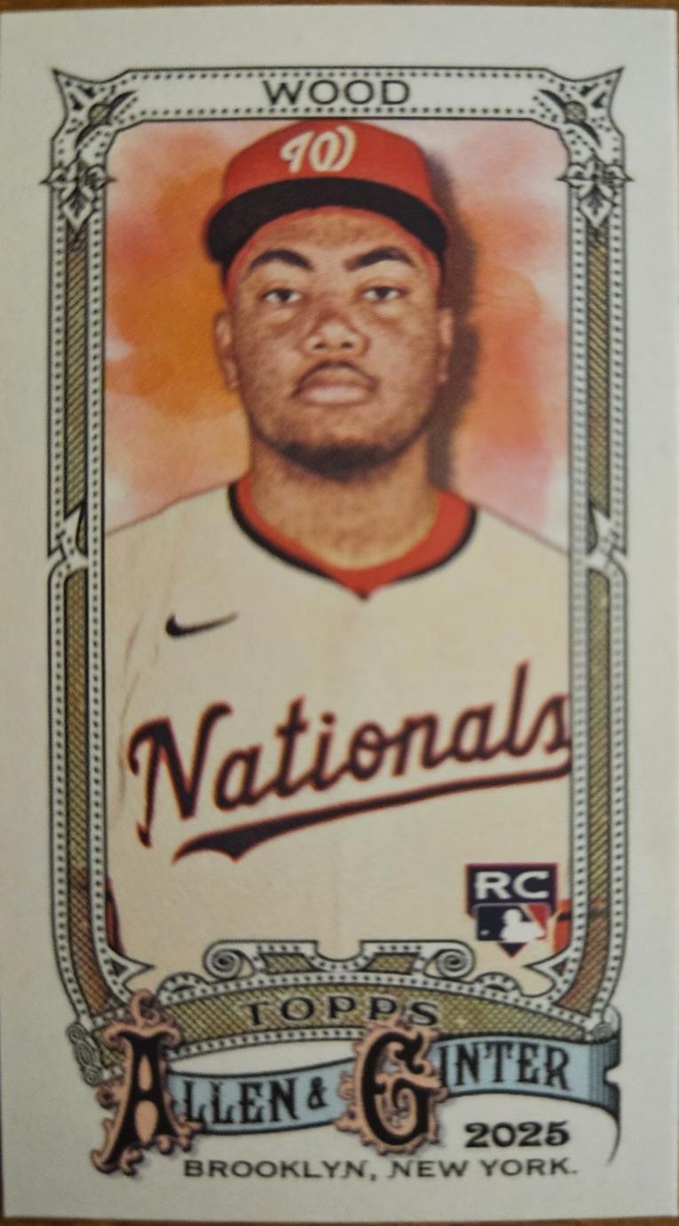 James Wood [Allen Ginter Mini] #101 Prices | 2025 Topps Allen and ...