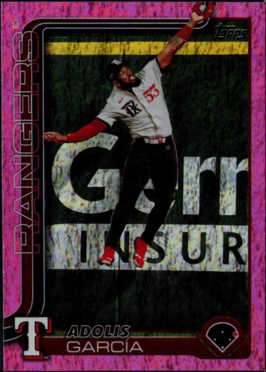 Adolis Garcia [Pink Foil] #247 Prices | 2025 Topps | Baseball Cards