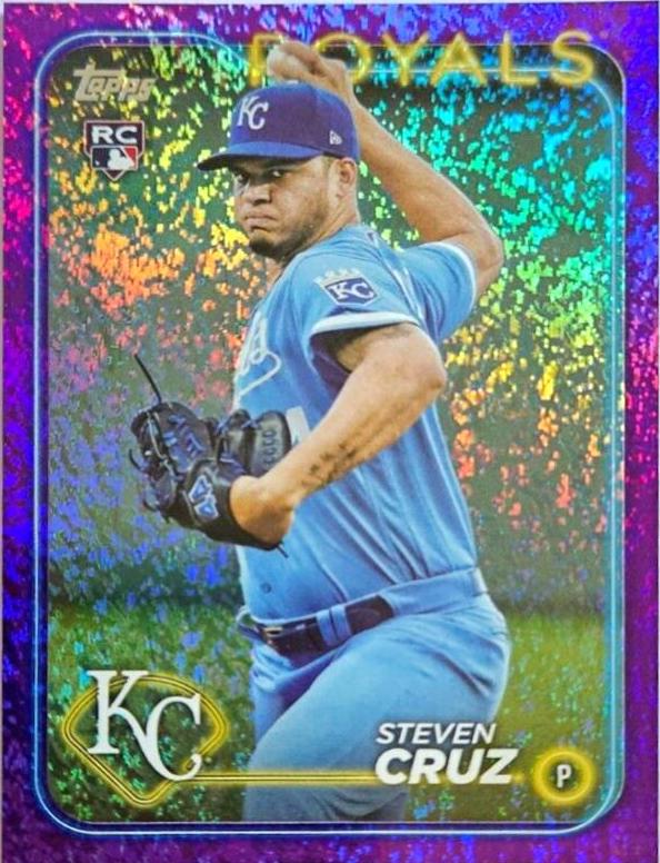 Steven Cruz [Purple Foil] #360 Prices | 2024 Topps | Baseball Cards