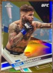 Cody Garbrandt [Gold] #58 Prices | 2017 Topps UFC Chrome | UFC Cards